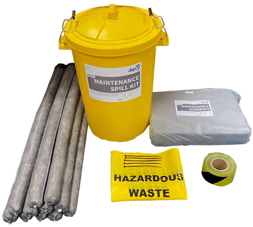 Maintenance Spill Kit 90 Bin - Darcy Spillcare